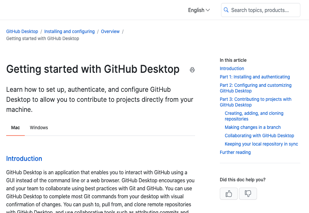 Ethan Palm | GitHub Desktop documentation